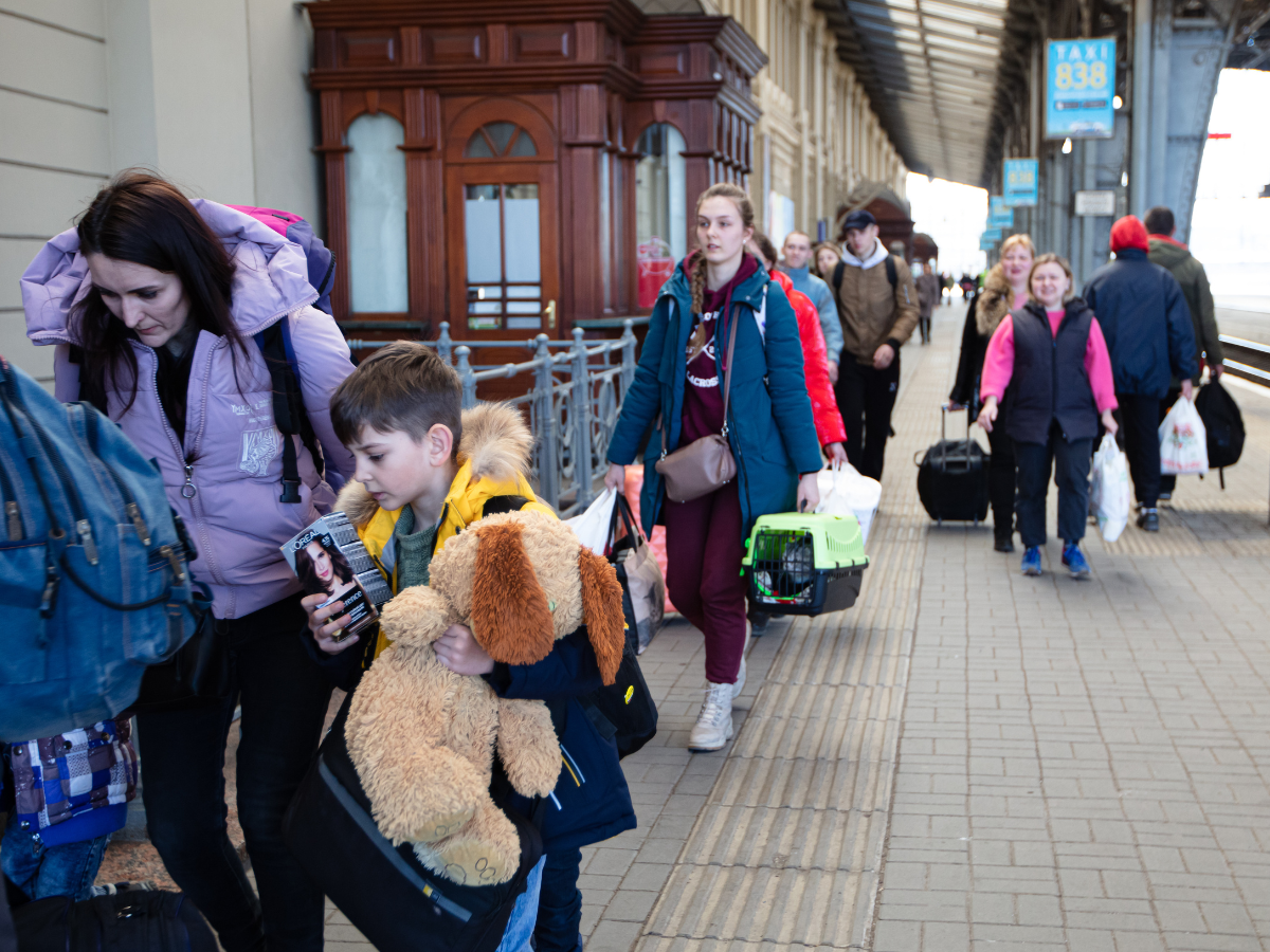 De opvang van Oekraïense vluchtelingen in Rotterdam